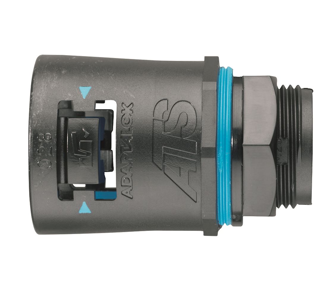 ATS-UL 180 AG NW29 M32 schwarz Schlauchverschraubung PA6 10St inkl ...