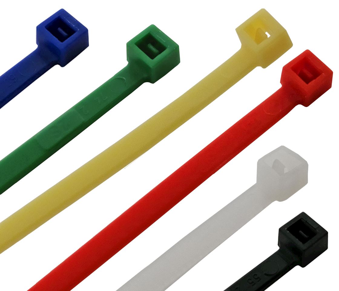 KABI C-TIE 368x3.6mm natur Kabelbinder PA6.6 UL 100St neutral verpackt ...