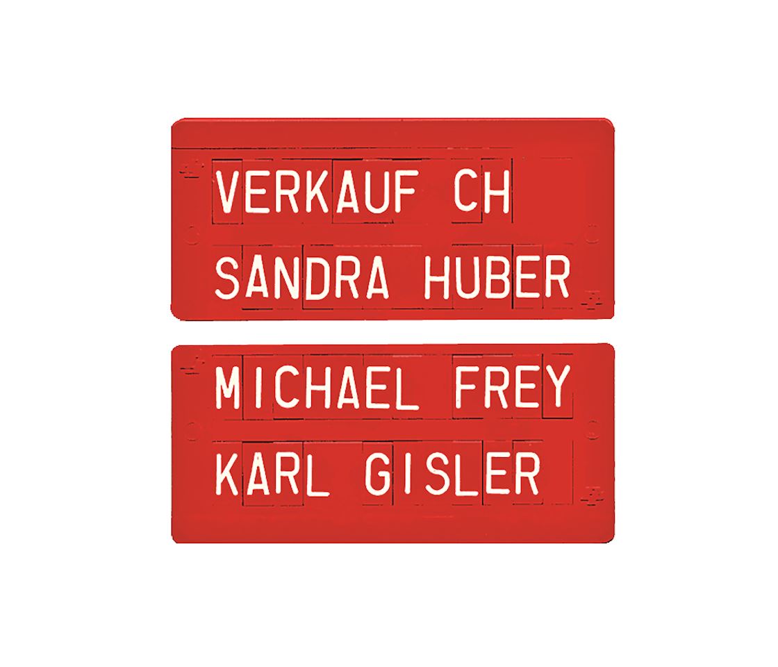 Plastic plug-in sign SS 10 - Order now | Plica